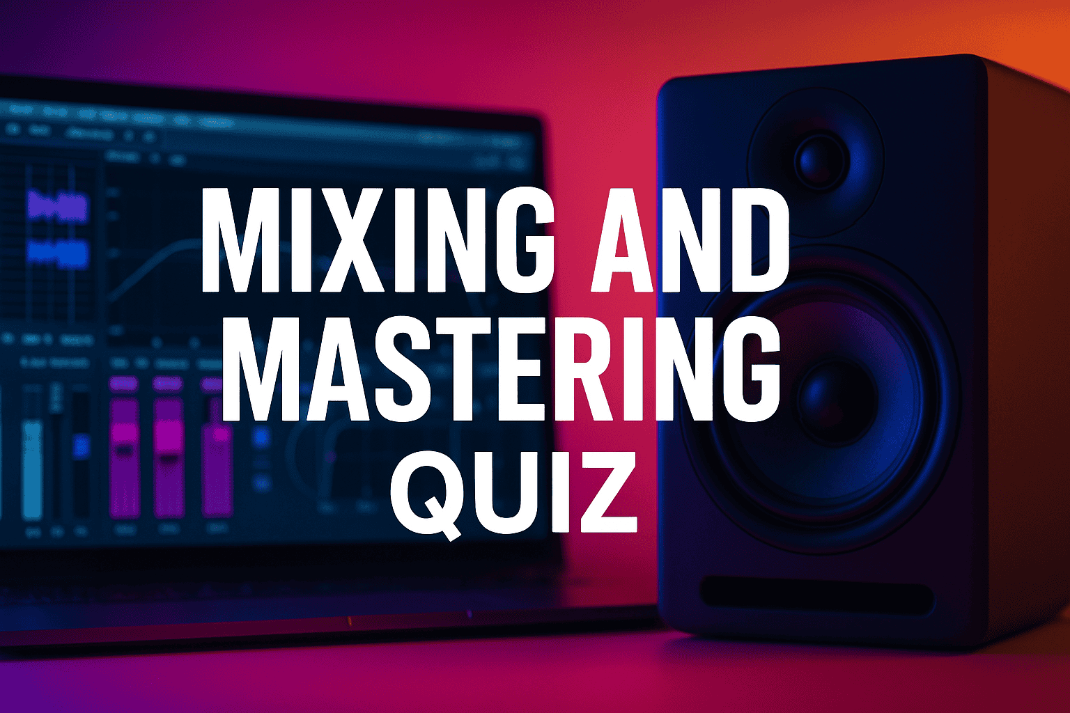 Mixing & Mastering Quiz – test your knowledge in 10 minutes